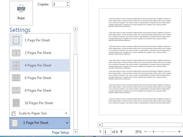 How to Print Two Pages on One Paper in Microsoft Word | Techwalla