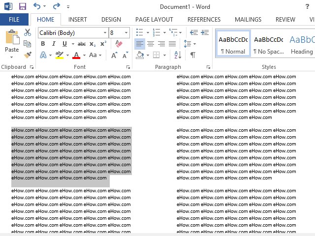 How to Convert Two Columns to One Column in Word | Techwalla