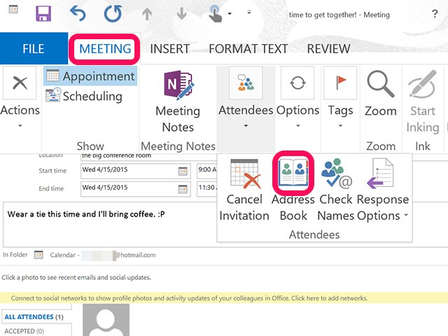 How To Send A Meeting Request On Microsoft Outlook Techwalla