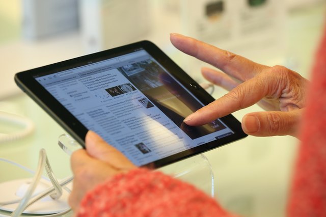 How to Make the iPad Screen Go From Vertical to Horizontal | Techwalla
