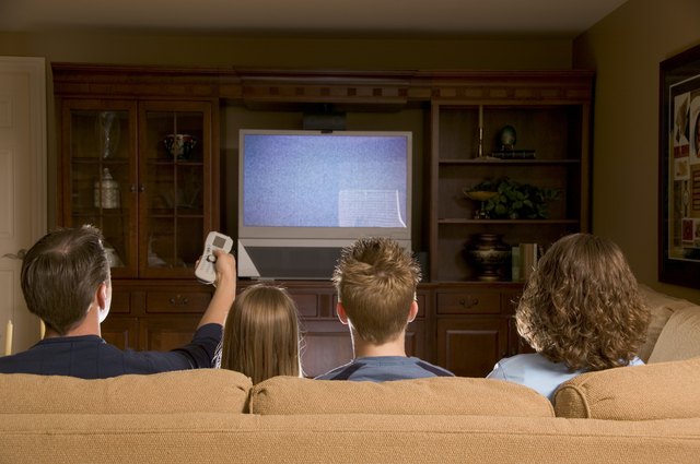How to Adjust a TV to View Wide Screen With Non HD Channels | Techwalla